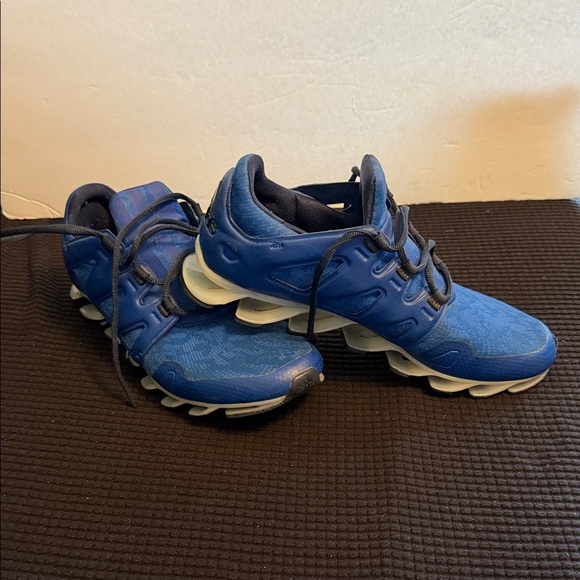 adidas | Shoes | Adidas Springblade Blue Running Shoes Size 75 | Poshmark